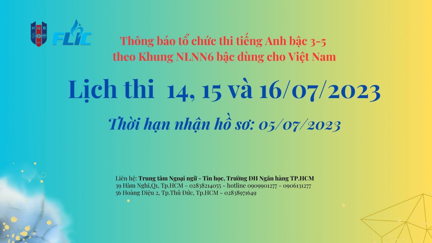 VSTEP – Trung Tâm Ngoại Ngữ Tin Học – Trường Đại Học Ngân Hàng